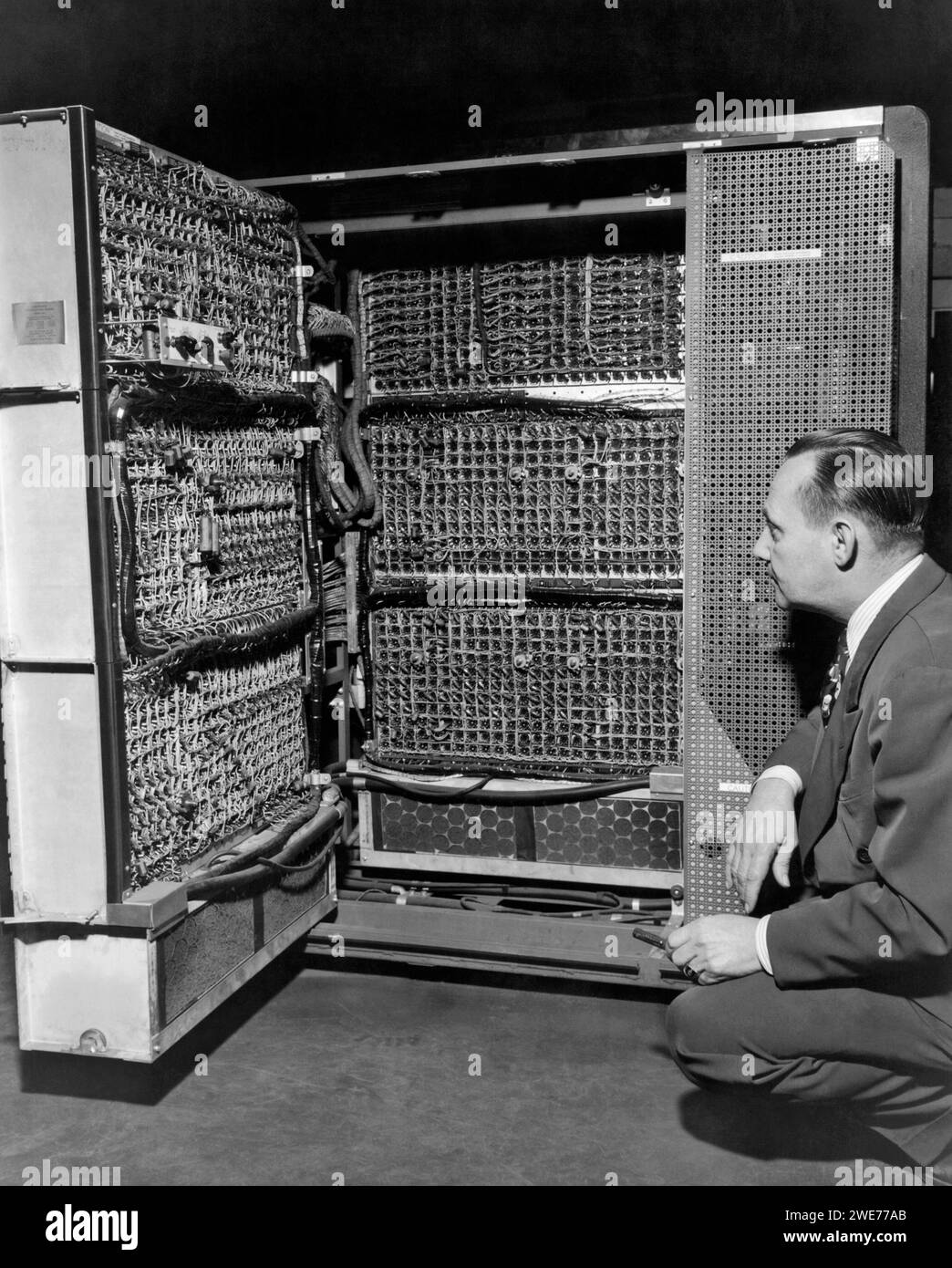 Inside of a mainframe computer Stock Photo - Alamy