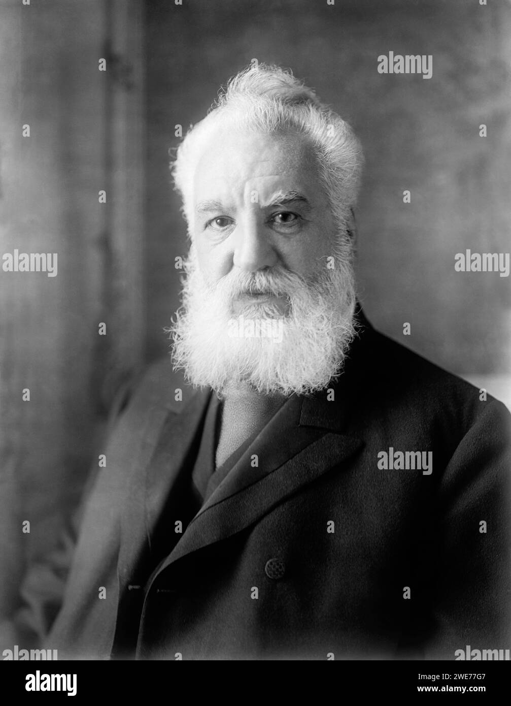 Alexander Graham Bell, Scottish-American inventor Stock Photo - Alamy
