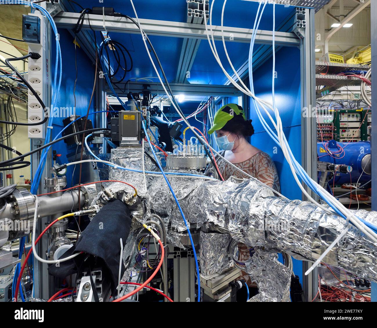 GBAR experiment facility Stock Photo - Alamy