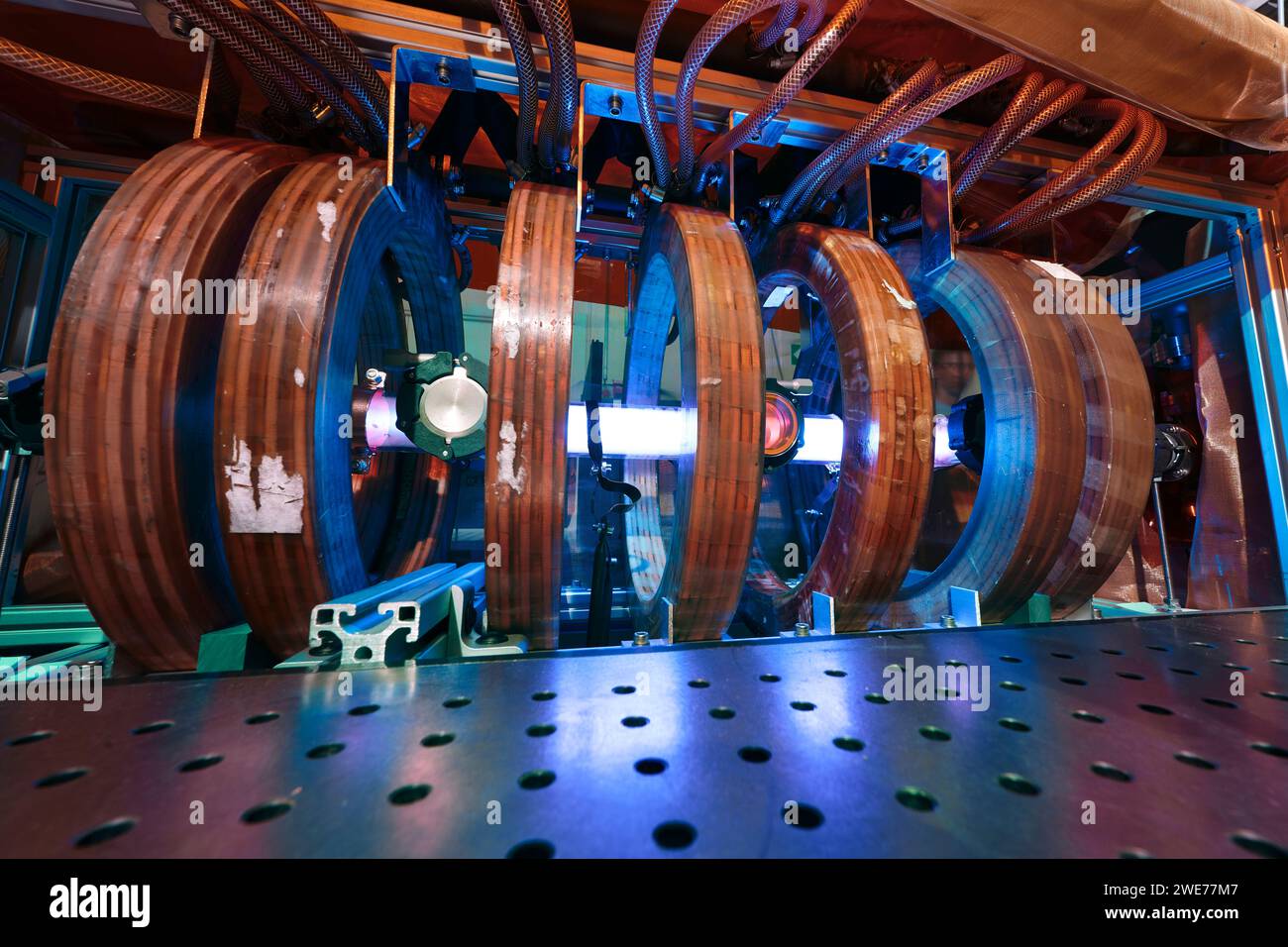 AWAKE helicon plasma cell R&D lab Stock Photo - Alamy