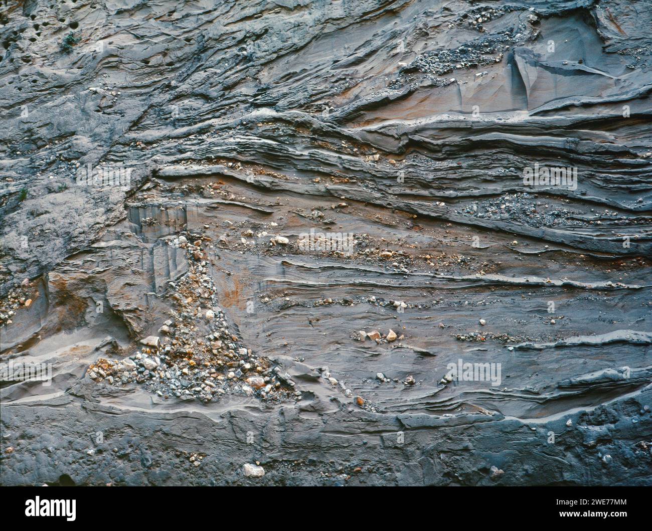 Recent glacial sediments Stock Photo - Alamy