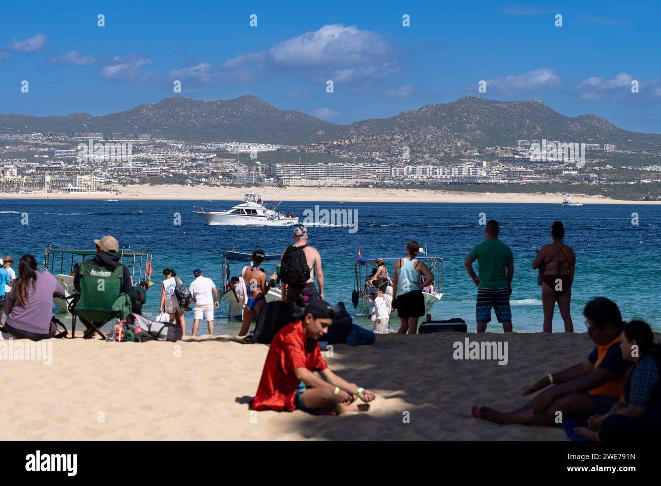 Lovers Beach in Cabo San Lucas Mexico Stock Photo - Alamy