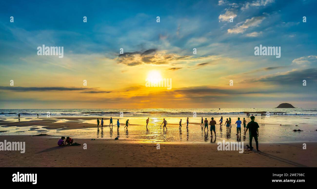 Natural scenery of the beautiful sea scenery of Mui Ne bay in the Phan ...