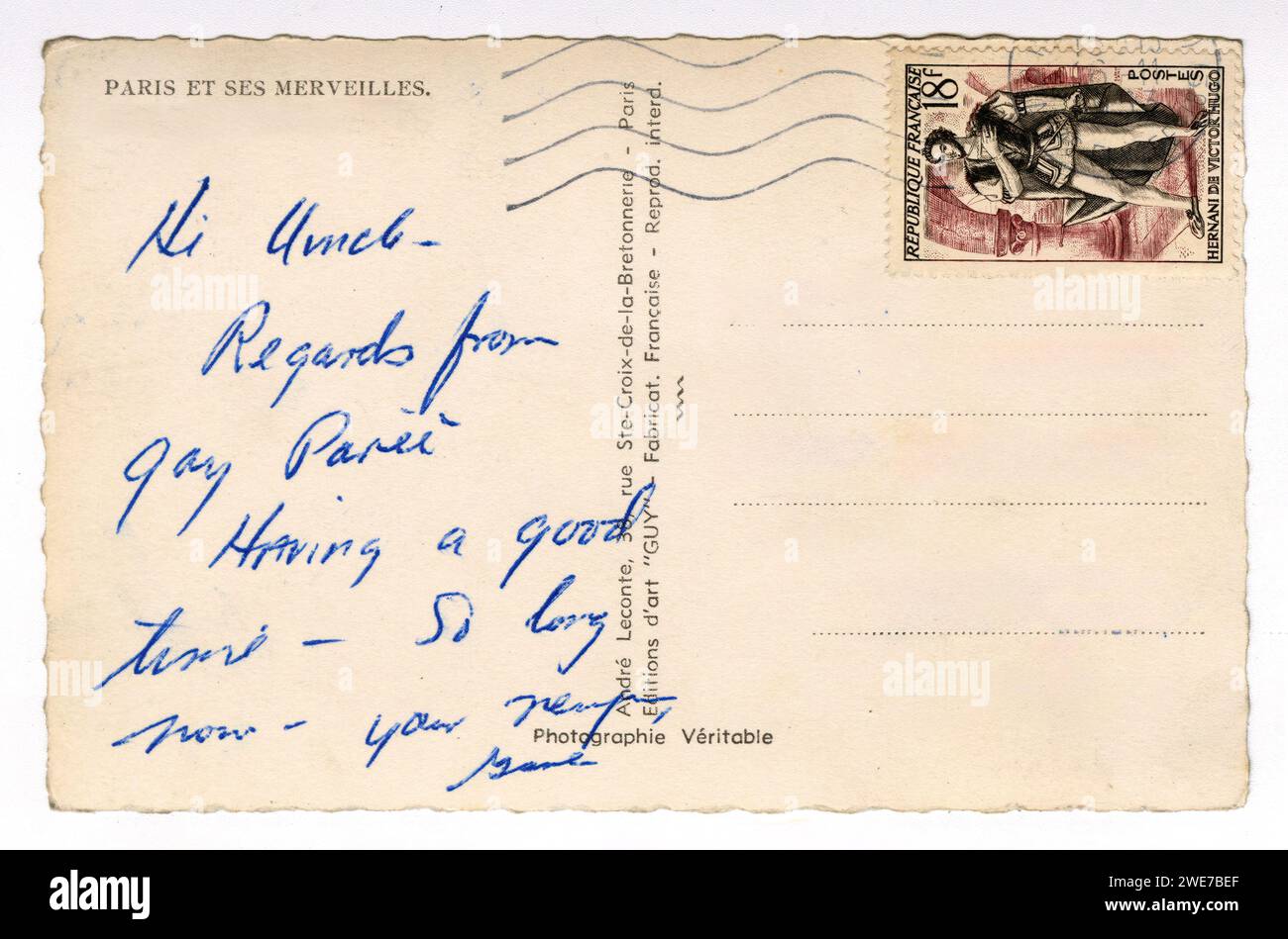 18 franc postage stamp hi-res stock photography and images - Alamy