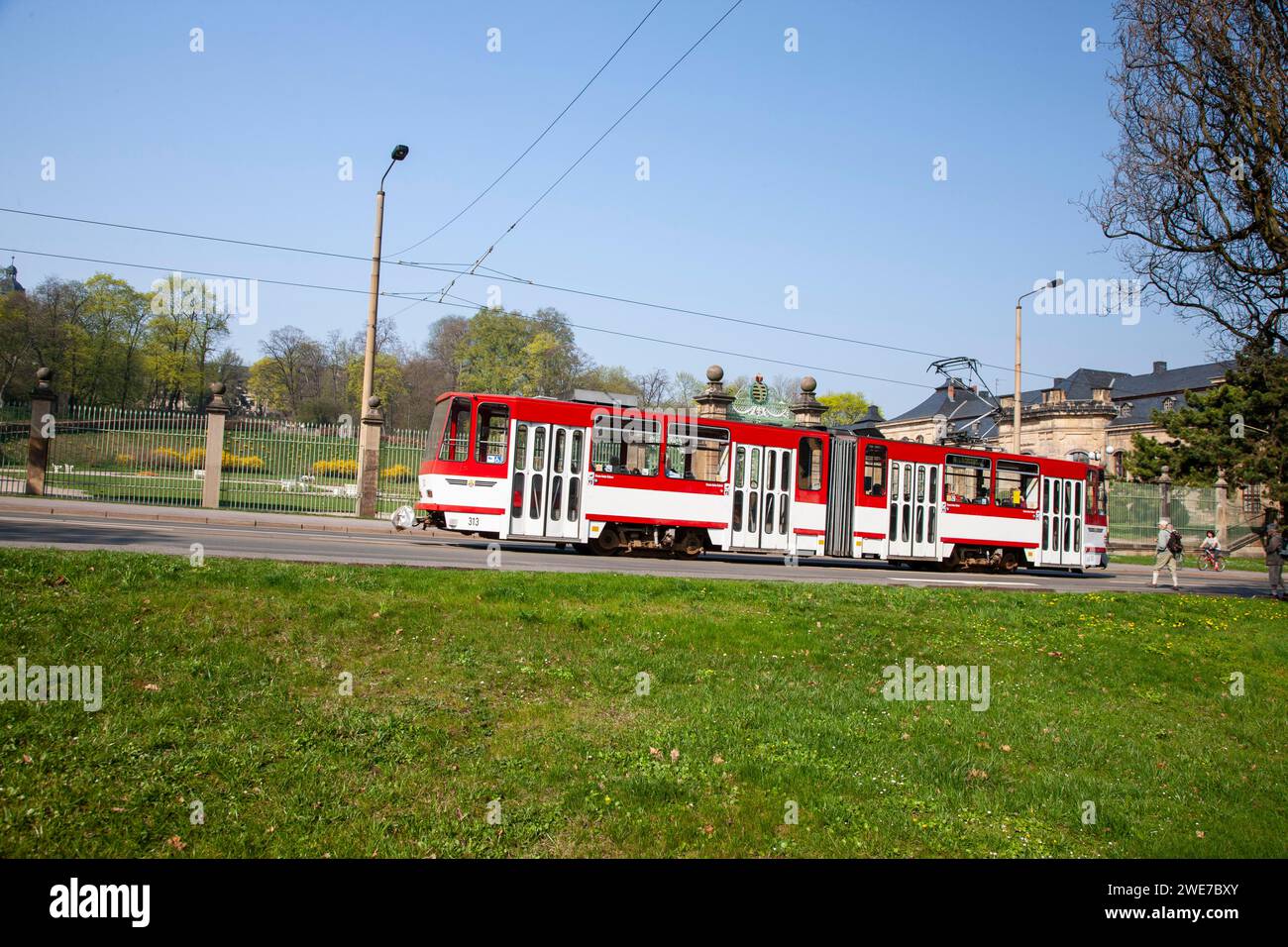 Gotha Tatra tram, type KT4D Stock Photo - Alamy