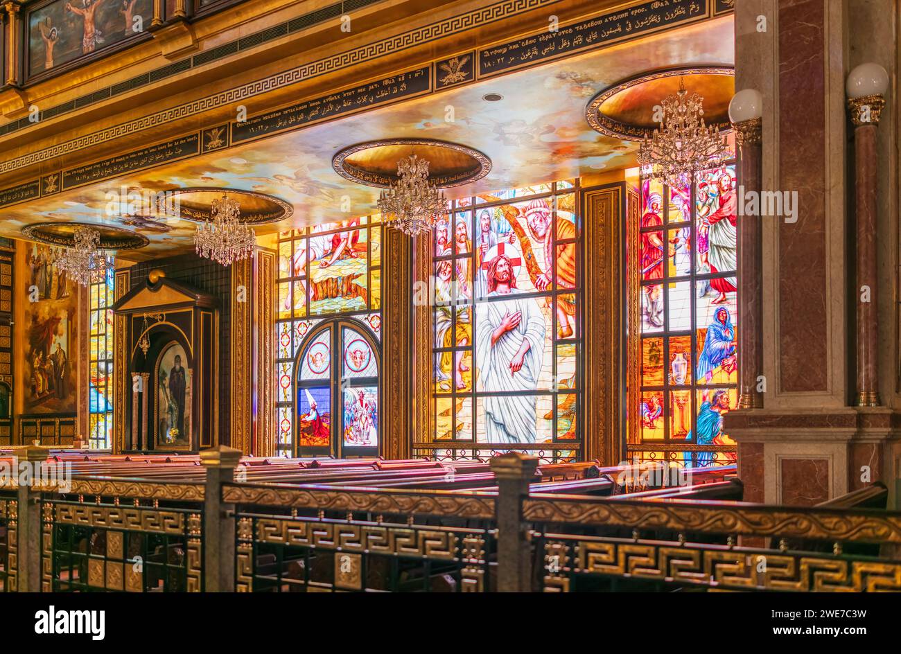 Sharm el Sheikh, Egypt - December 19, 2023: Coptic church The Heavenly ...