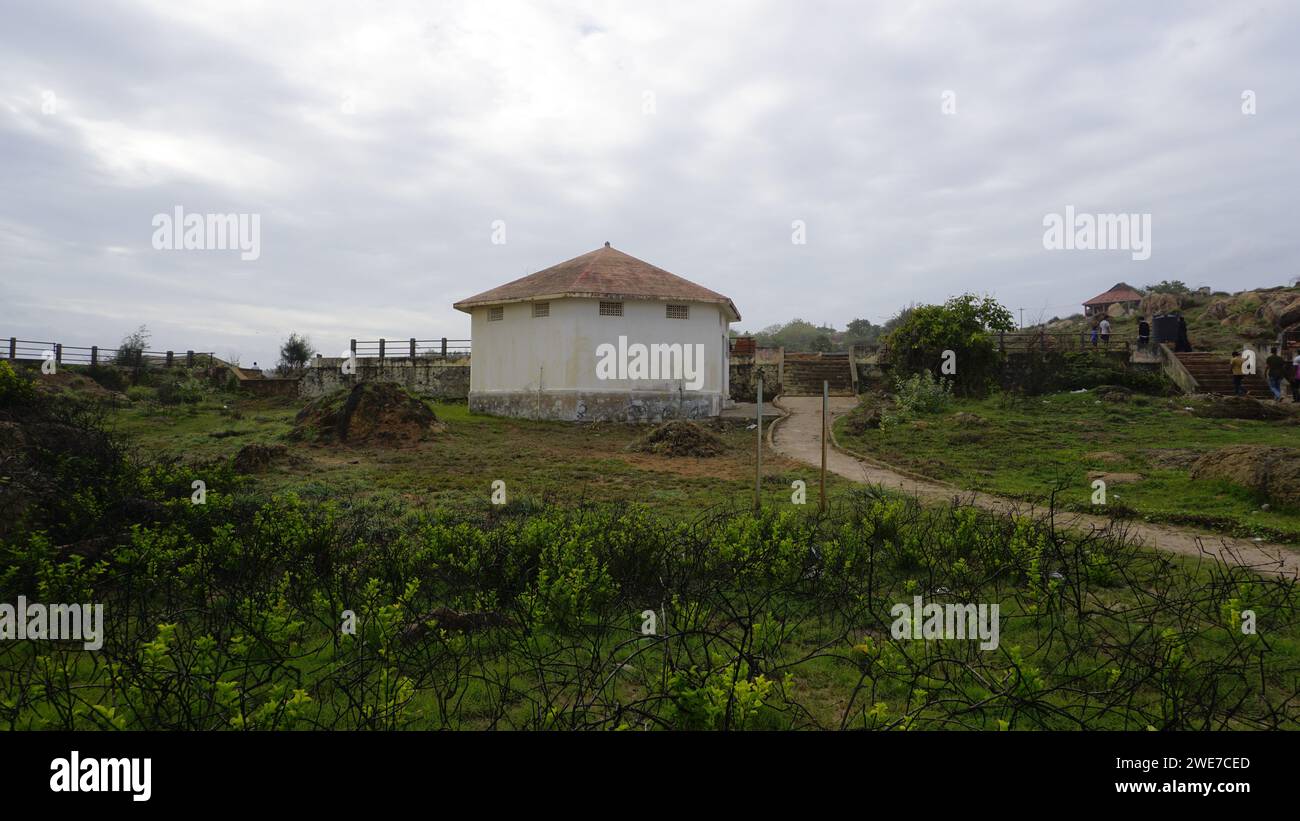 Muttom, India - July 08 2023: Tourists enjoying the beautiful scenic ...