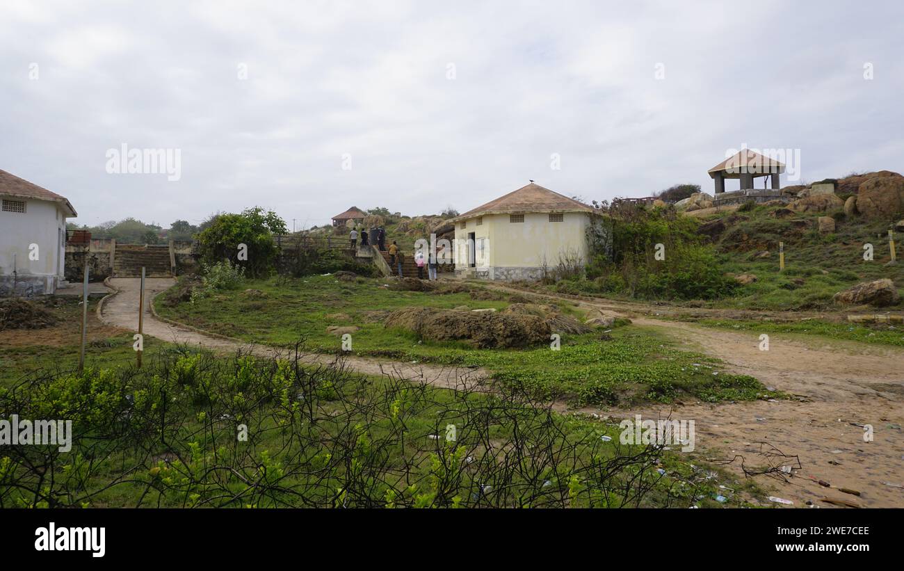 Muttom, India - July 08 2023: Tourists enjoying the beautiful scenic ...
