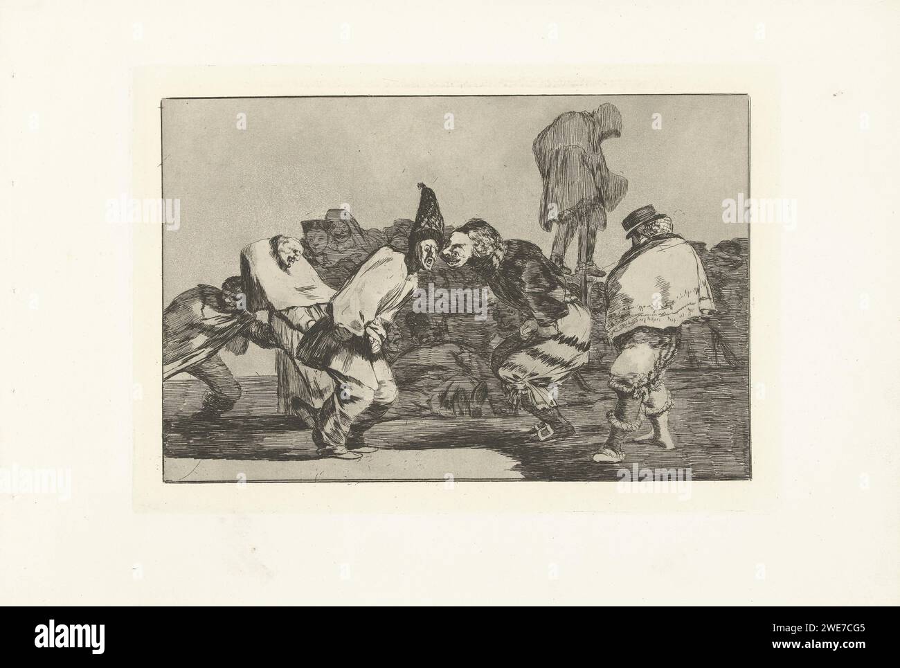 Foolishness of the Carnival, Francisco de Goya, 1864 print Different ...