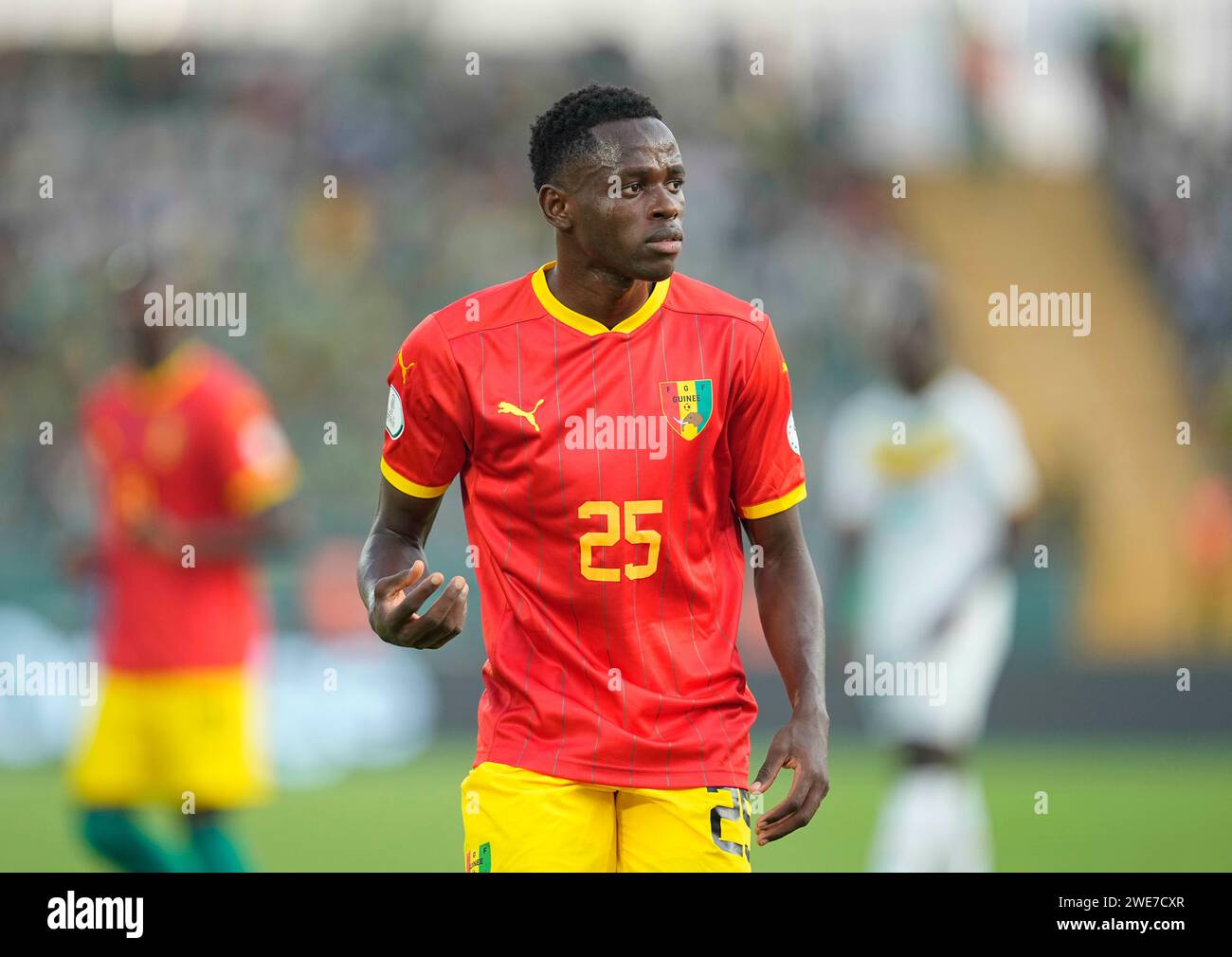 January 23 2024: Facinet Conte (Guinea) // during a African Cup of ...