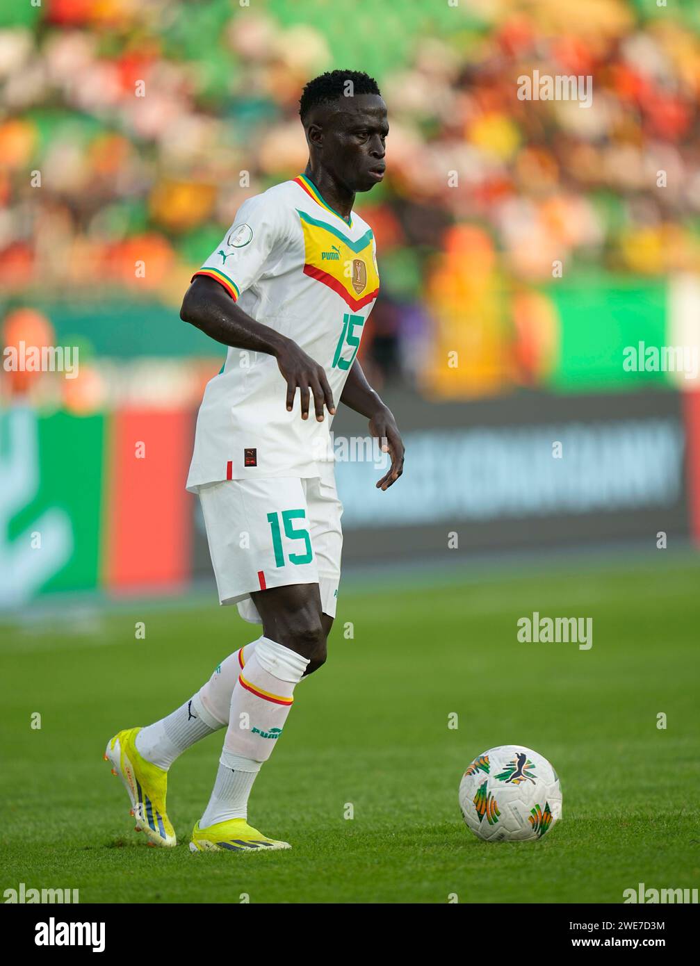 January 23 2024: Krepin Diatta (Senegal) // during a African Cup of ...