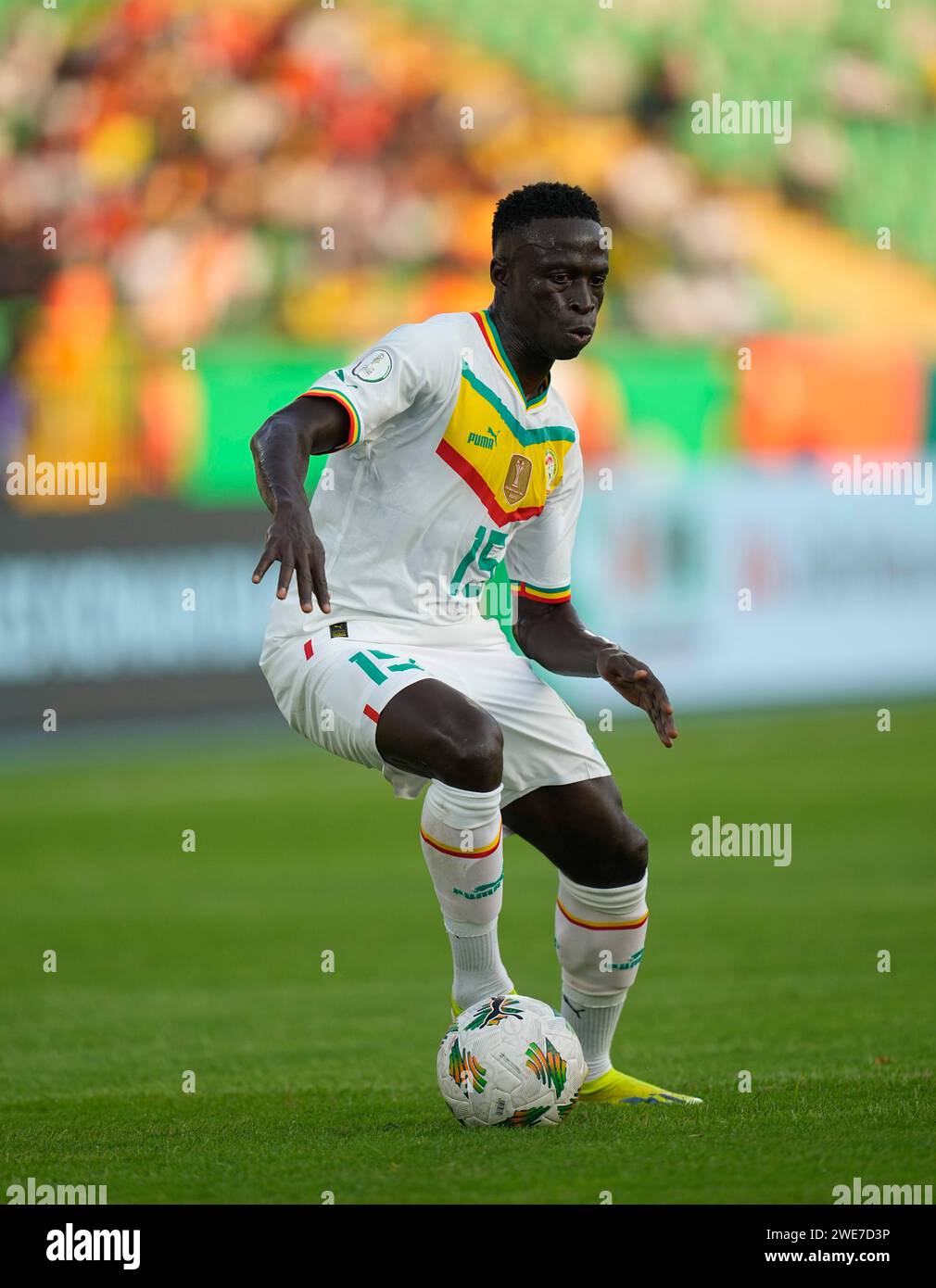 January 23 2024: Krepin Diatta (Senegal) // during a African Cup of ...