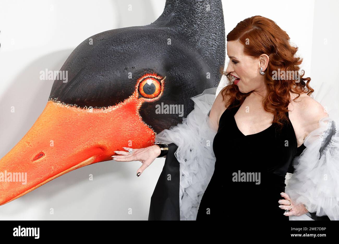 New York, United States. 23rd Jan, 2024. Molly Ringwald arrives on the ...