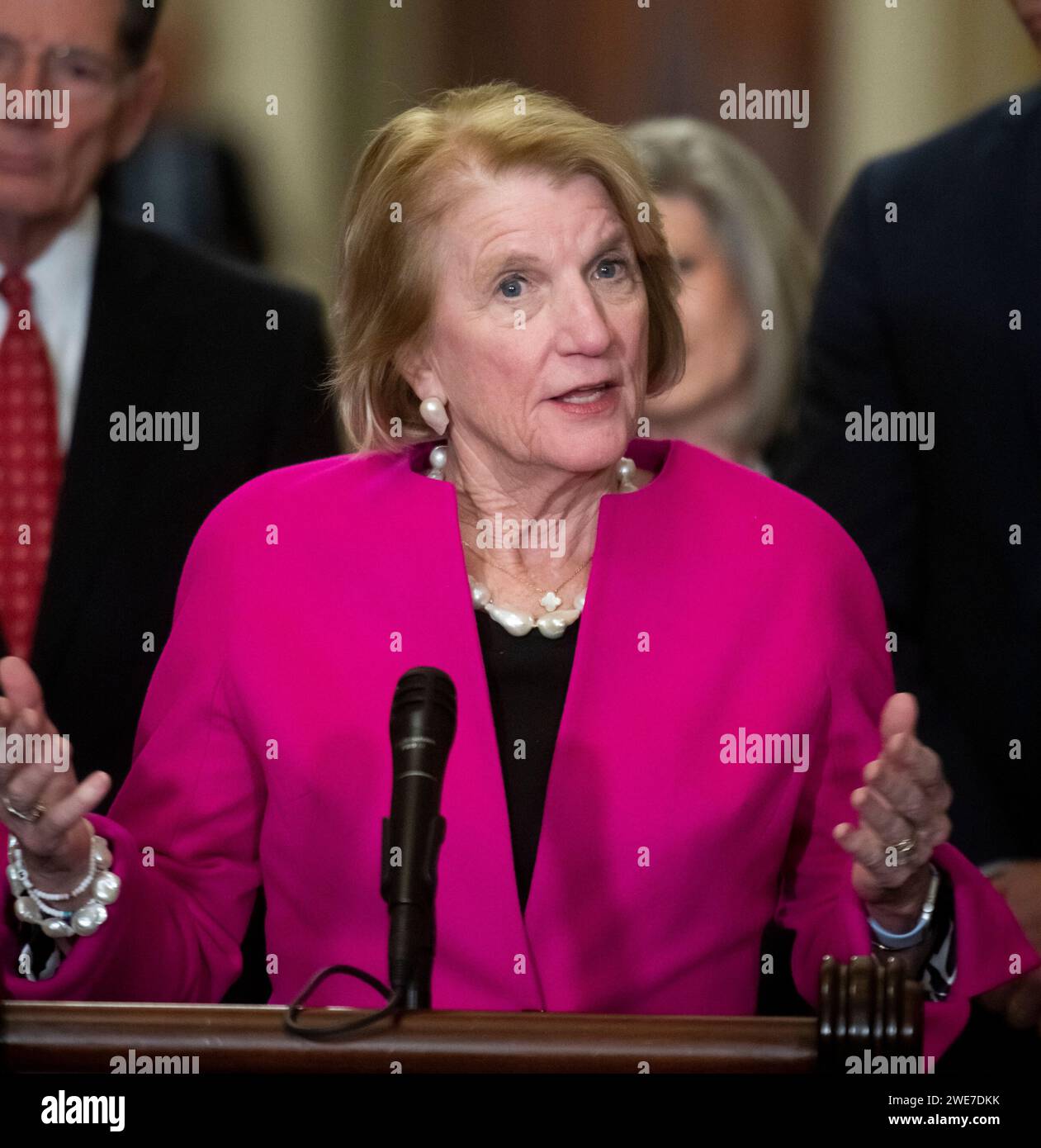 United States Senator Shelley Moore Capito (Republican of West Virginia ...