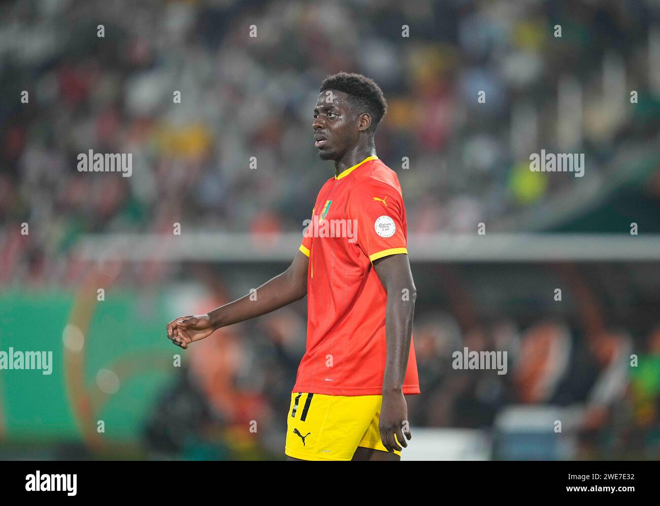 January 23 2024: Mohamed Bayo (Guinea) // during a African Cup of ...