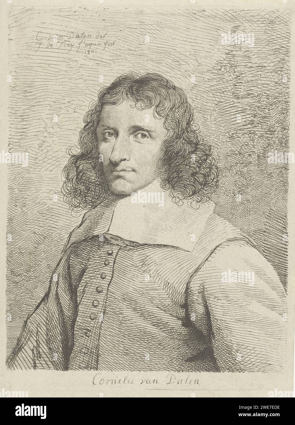 Portrait of Cornelis van Dalen, Johannes Pieter de Frey, after Cornelis ...