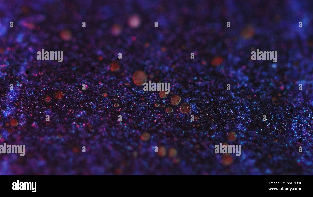 Liquid glitter flow sparkling paint hi-res stock photography and images ...