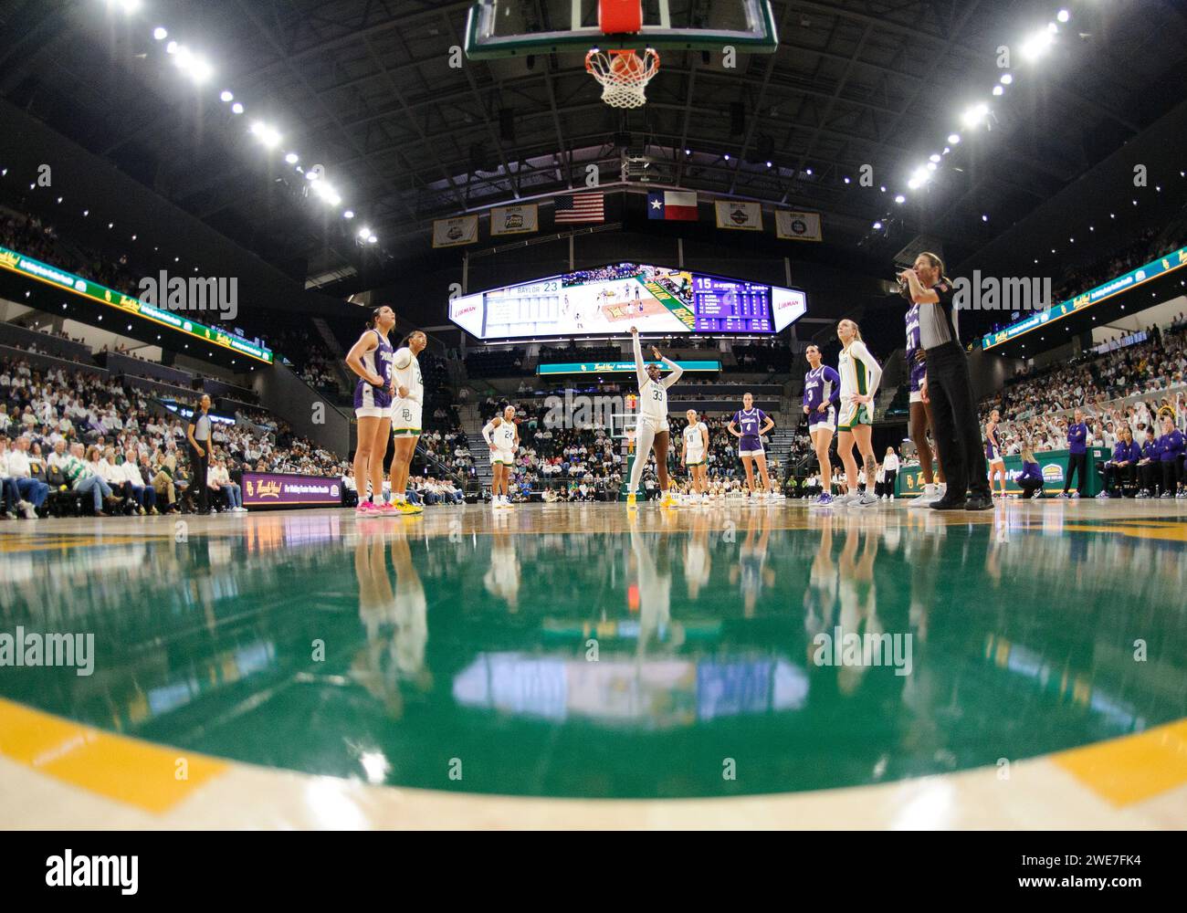 Waco, Texas, USA. 22nd Jan, 2024. Baylor Lady Bears guard Aijha ...