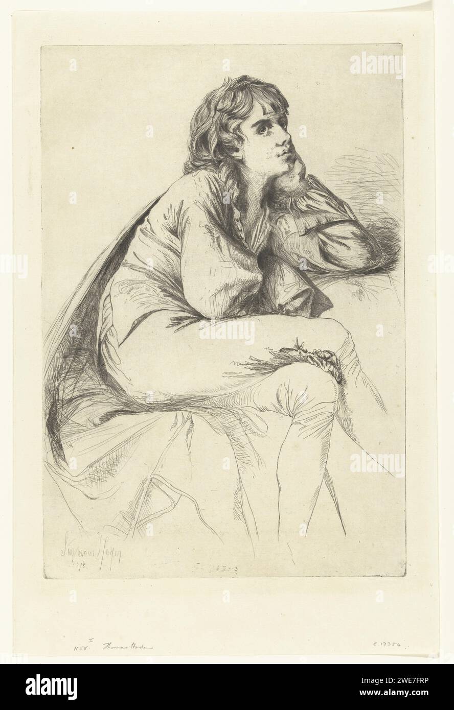 Portret van Thomas Haden of Derby, Francis Seymour-Haden (Sir), after ...