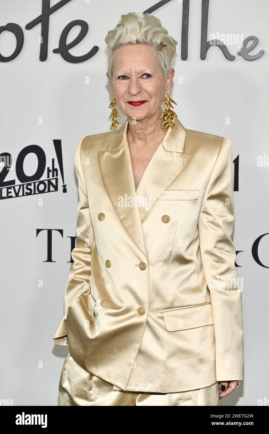 Costume designer Lou Eyrich attends the premiere of FX's "Feud: Capote ...