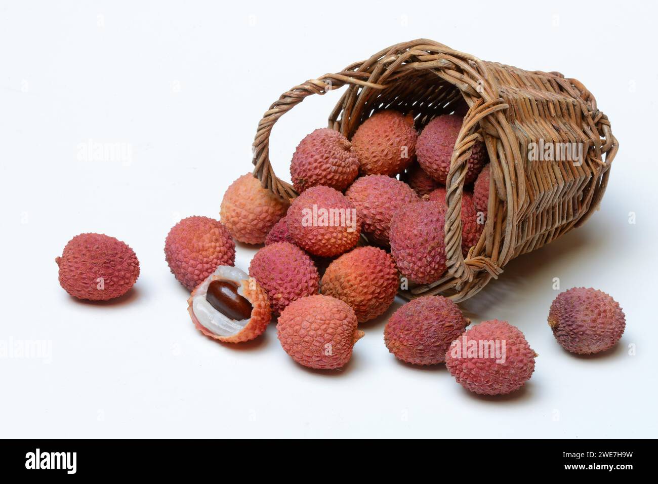 Lychee basket hi-res stock photography and images - Alamy