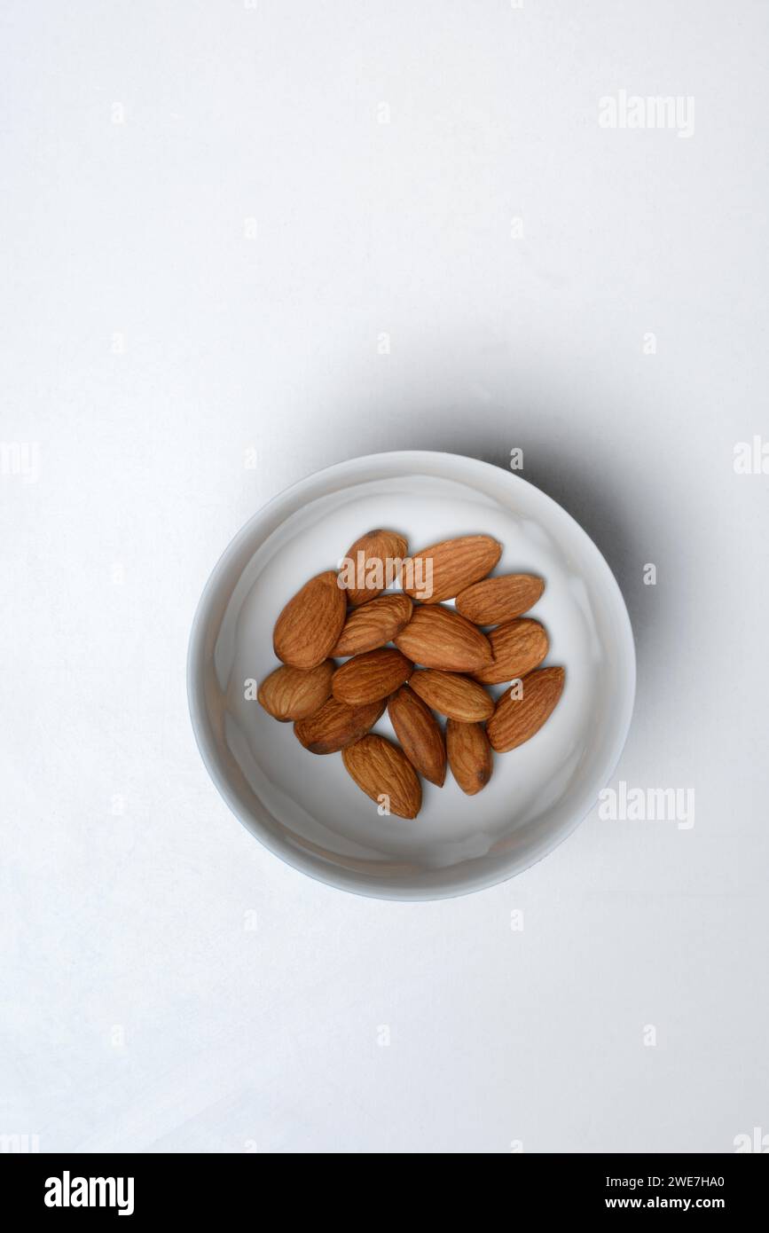 Peeled almonds in shell hi-res stock photography and images - Alamy