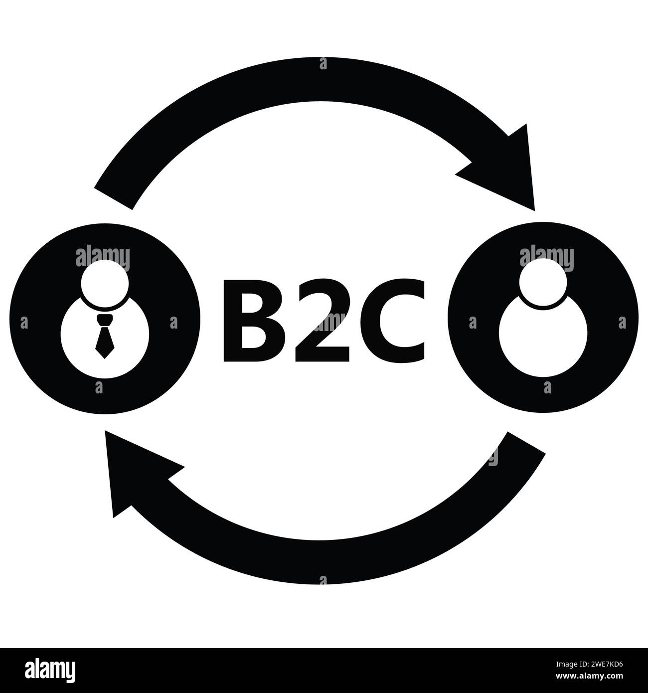 B2C icon. Business to consumer sign. B2C Marketing symbol. Business ... B2C icon. Business to consumer sign. B2C Marketing symbol. Business ...