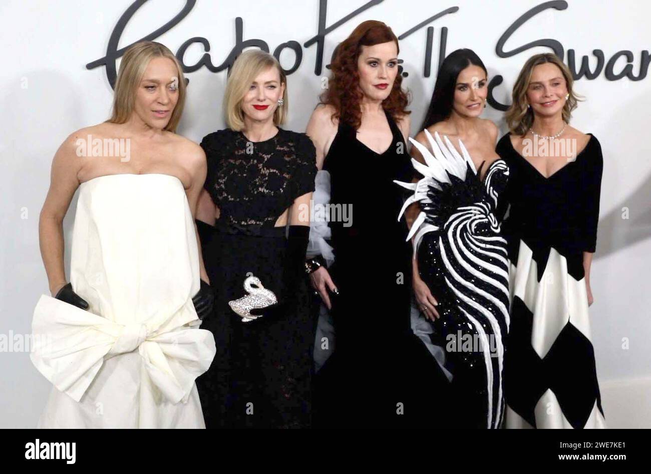 January 23, 2024, New York, New York, USA: Actors CHLOE SEVIGNY, NAOMI ...