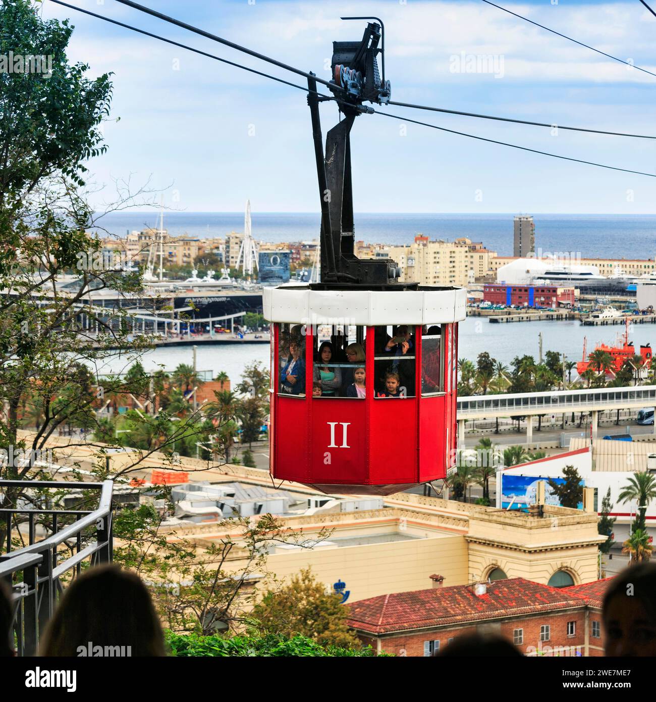 Aerial view from gondola hi-res stock photography and images - Alamy