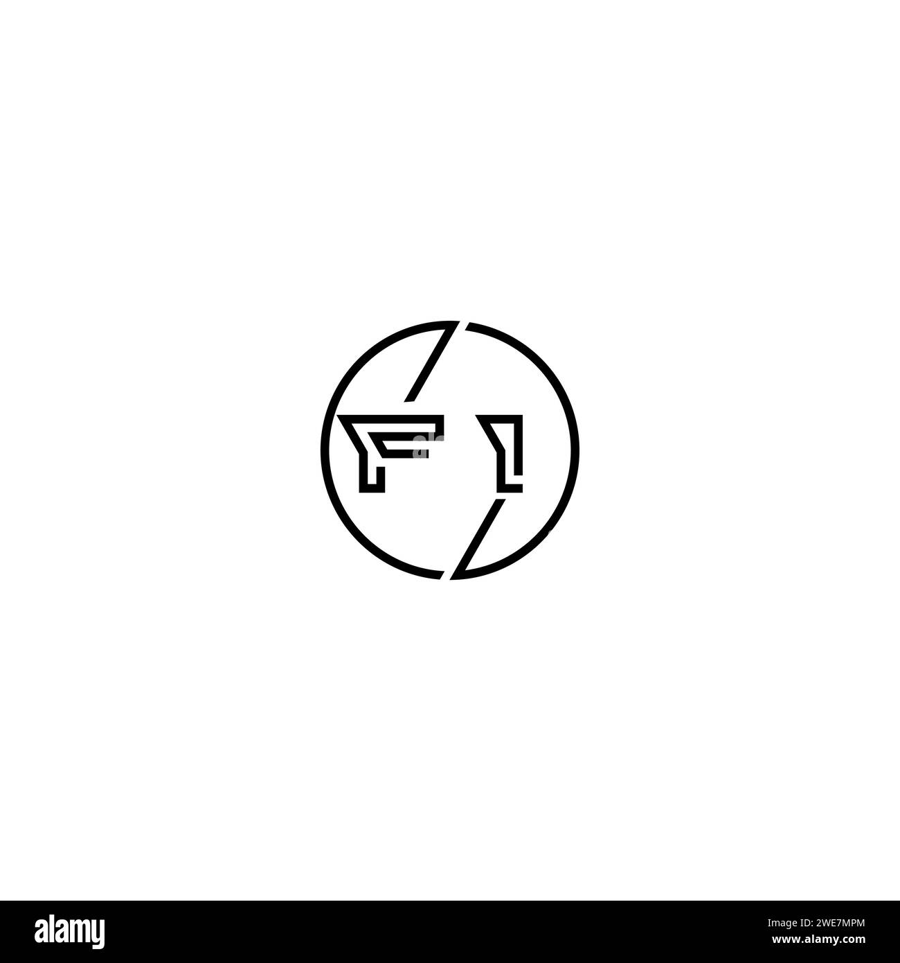 Fi tech logo hi-res stock photography and images - Alamy