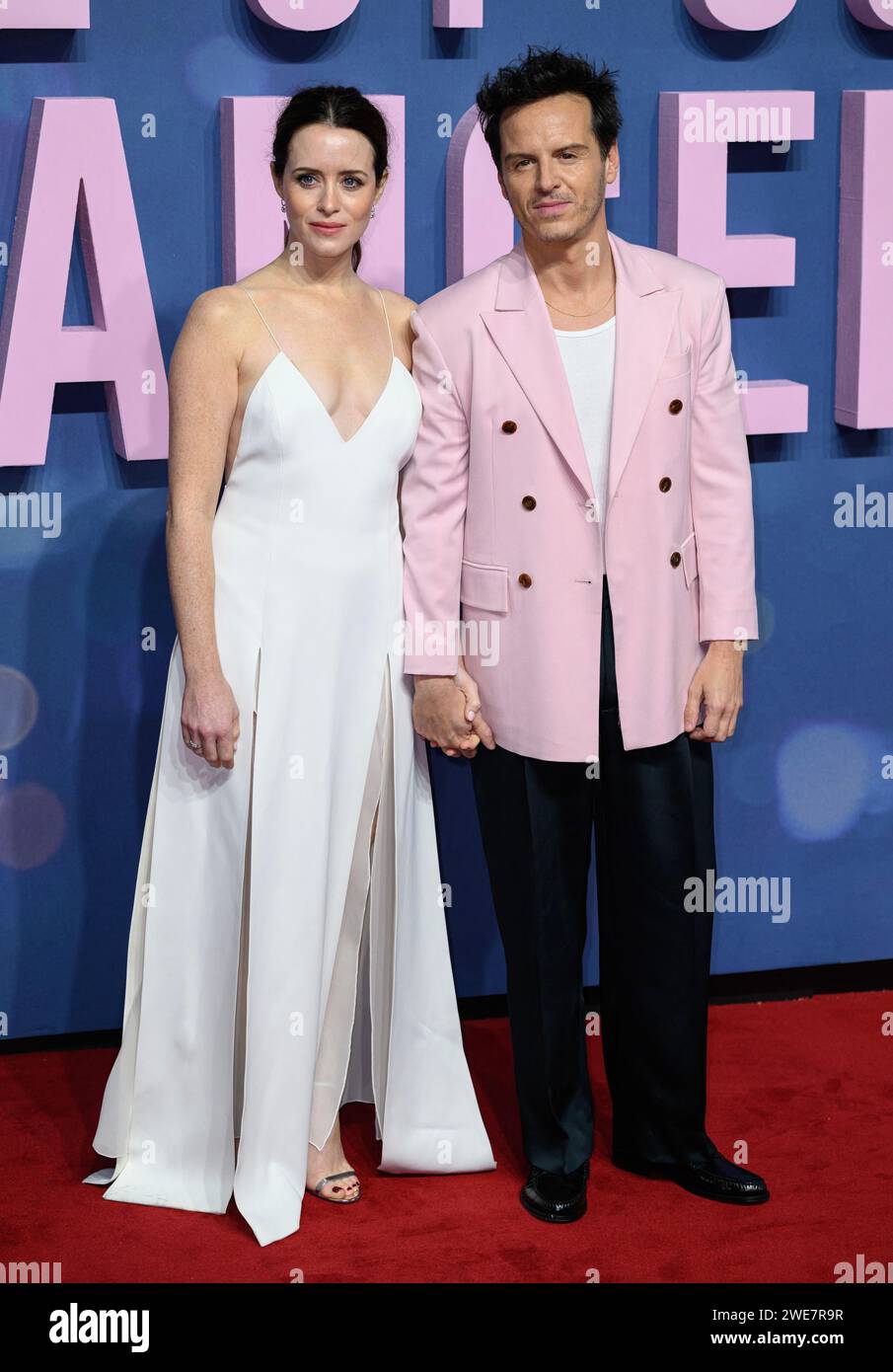 London, UK. 23rd Jan, 2024. Claire Foy and Andrew Scott at the All Of ...