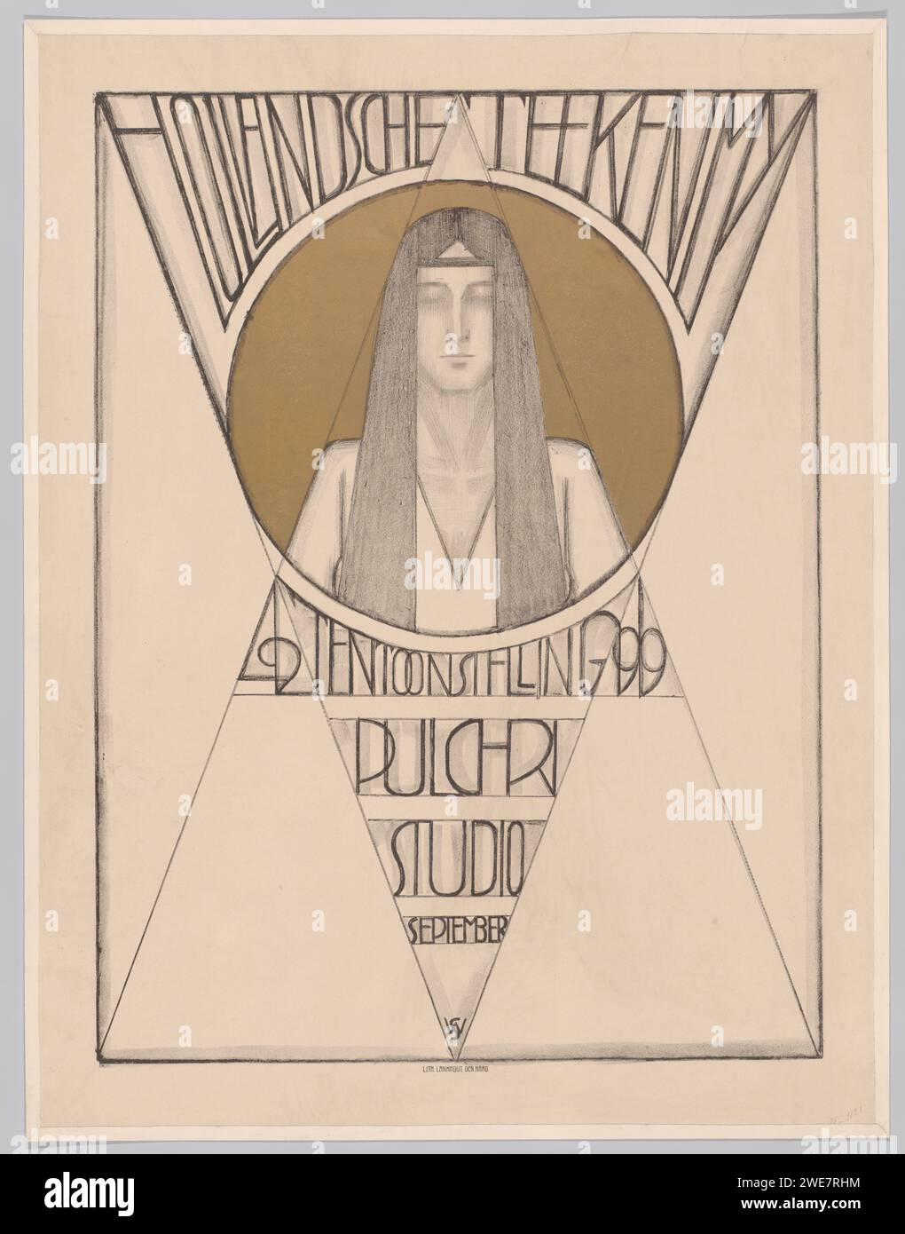 Hollandsche Teekenmij. Exhibition. Pulchri Studio. September., Willy ...