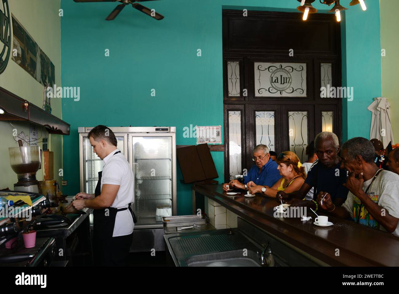Cuban coffee shop hi-res stock photography and images - Alamy