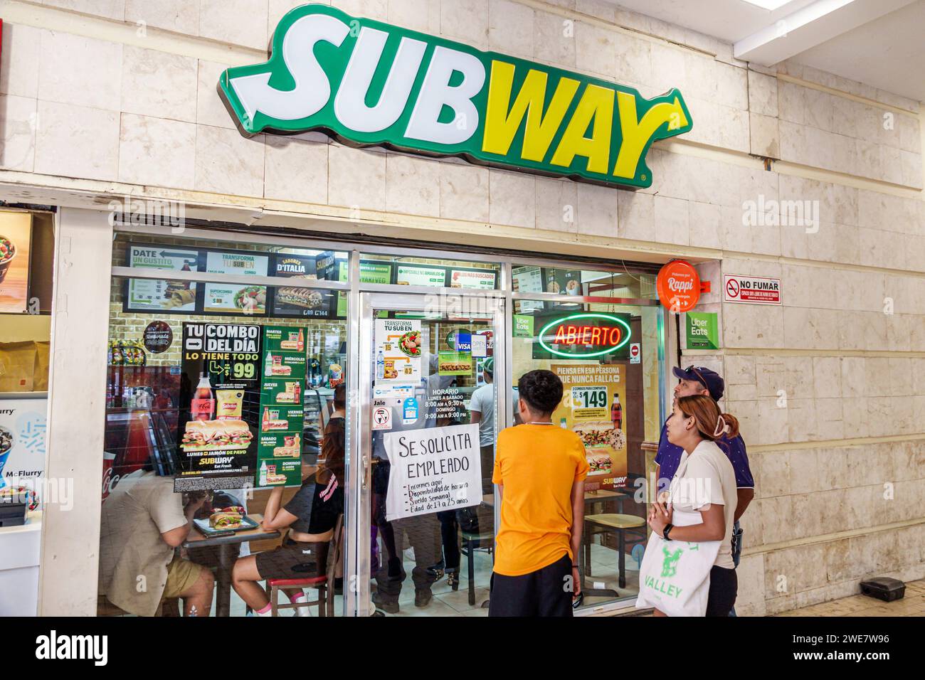 Subway sub sandwiches restaurant dine dining eating out hi-res stock ...