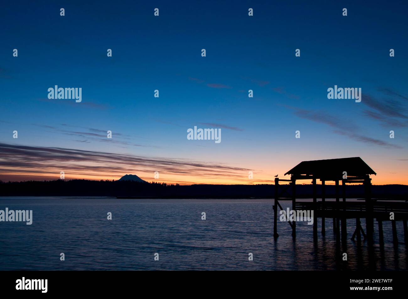 Pier at Nisqually Reach Nature Center, Luhr Beach Boat Launch Water ...