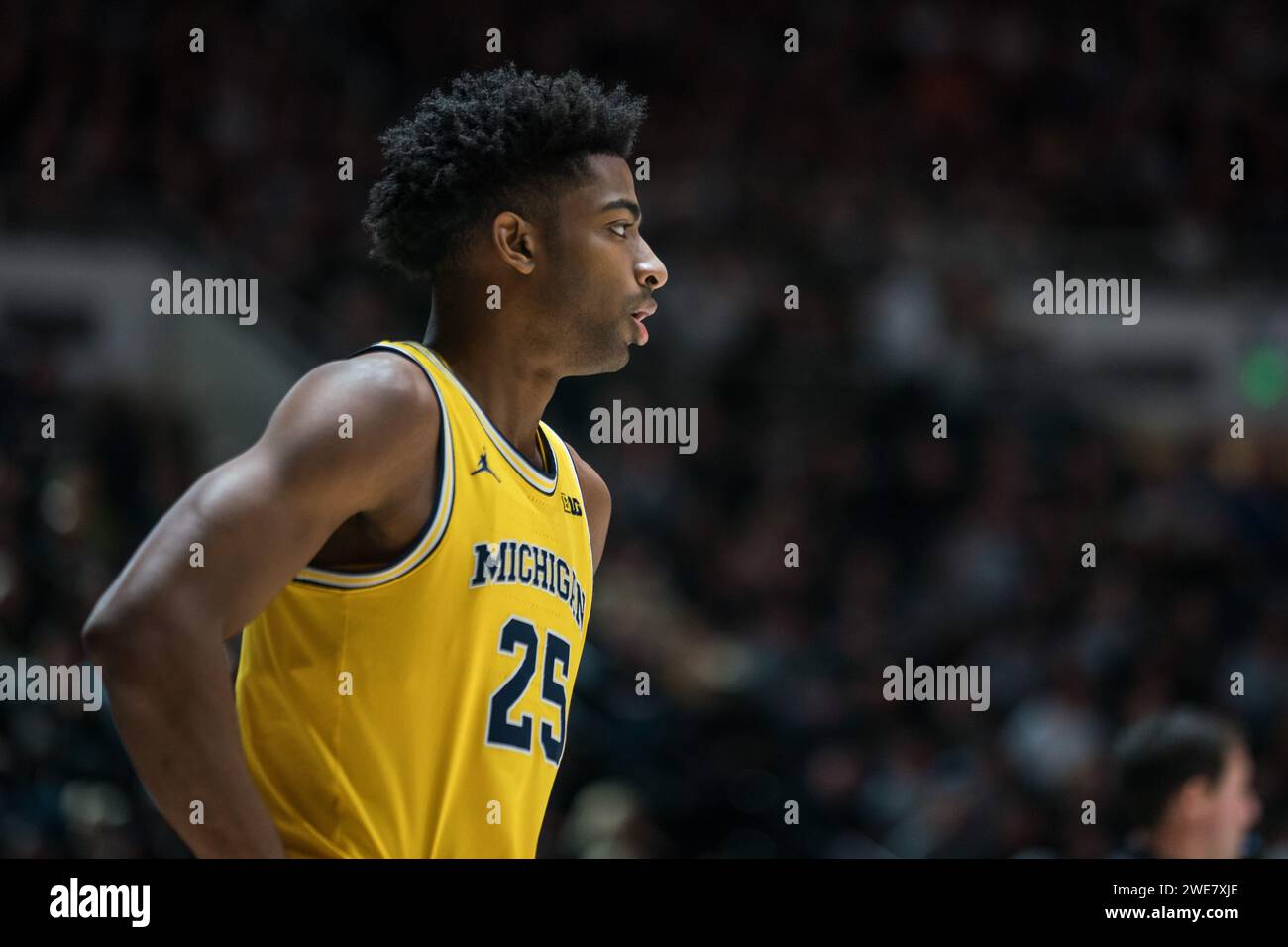 West Lafayette, Indiana, USA. 23rd Jan, 2024. Michigan Wolverines Guard ...