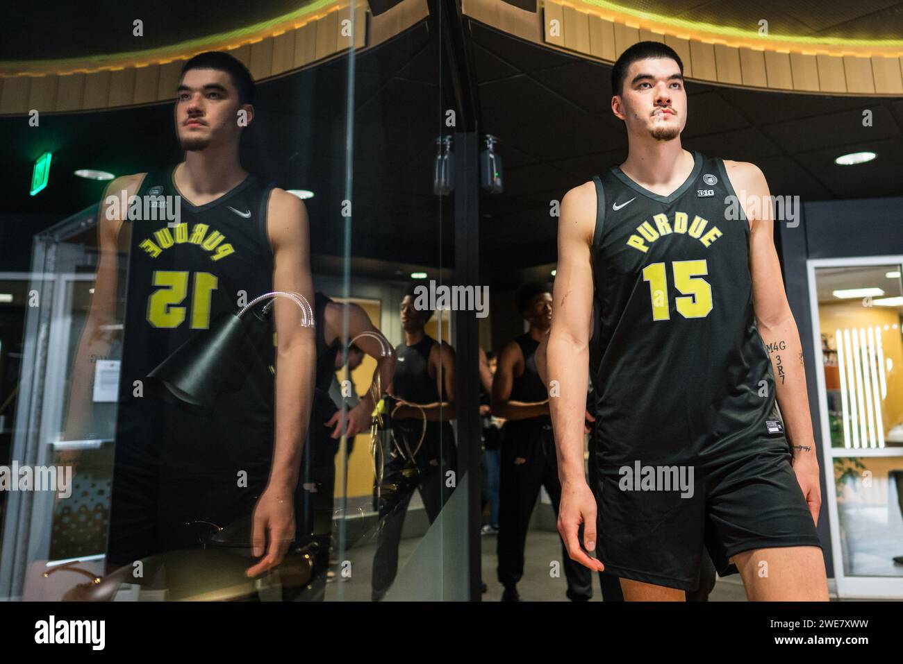 Purdue basketball court hi-res stock photography and images - Alamy