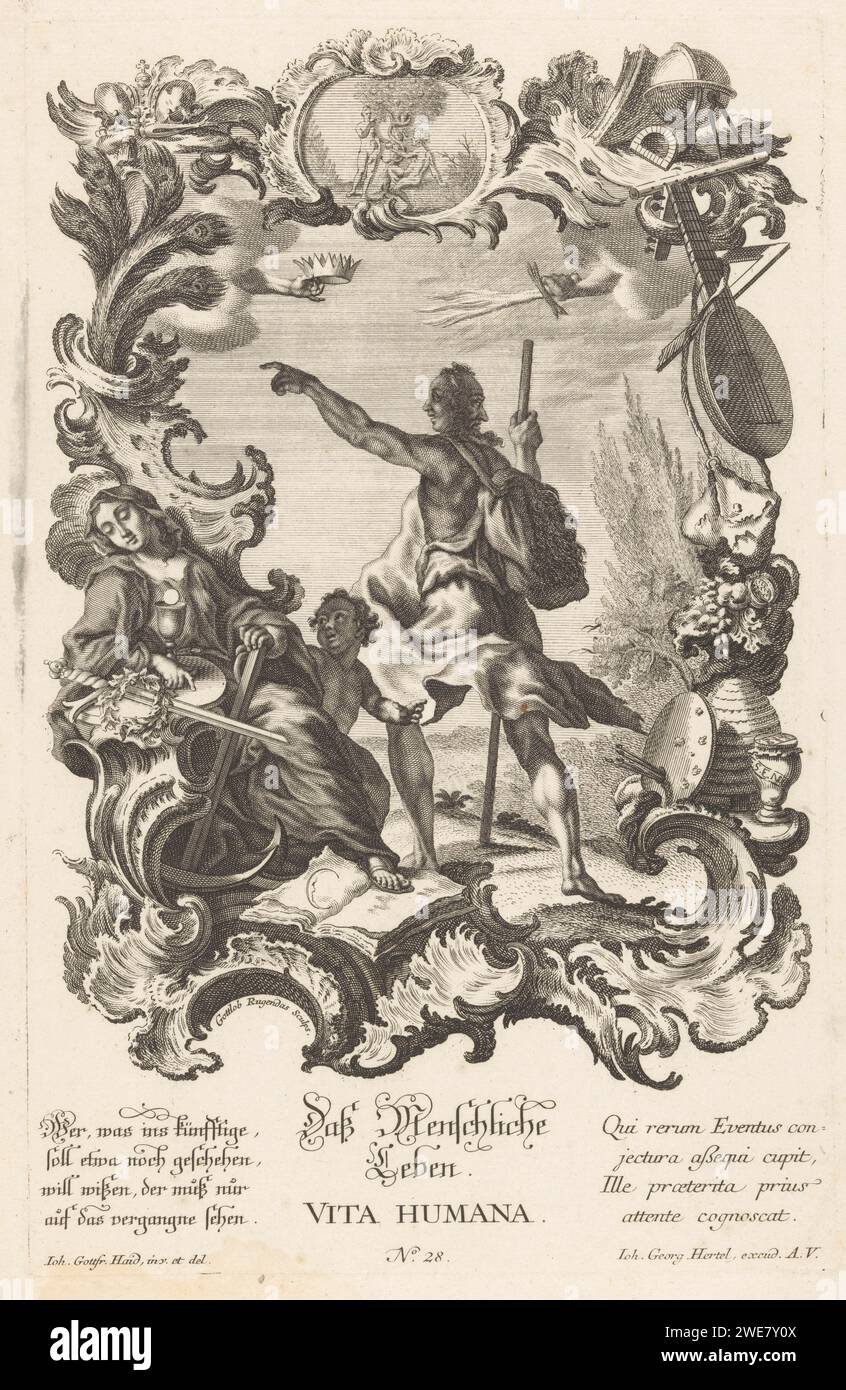 Human Life, Jeremias Gottlob Rugendas, After Johann Gottfried Haid ...