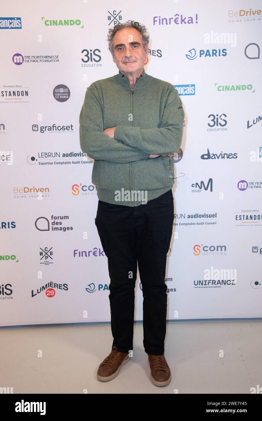 Paris, France. 22nd Jan, 2024. Pierre Aim attending the Photocall for ...