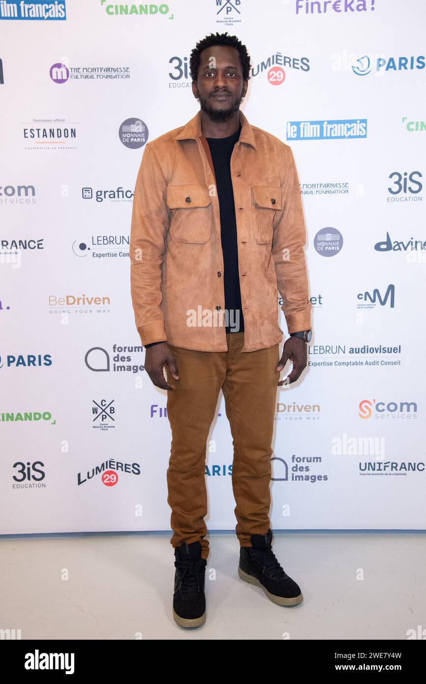 Paris, France. 22nd Jan, 2024. Moussa Cisse attending the Photocall for ...