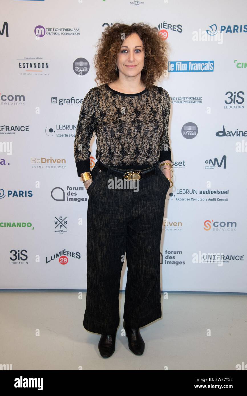 Paris, France. 22nd Jan, 2024. Mona Achache attending the Photocall for ...