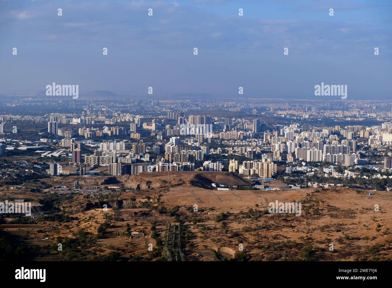 Pune city view hi-res stock photography and images - Alamy