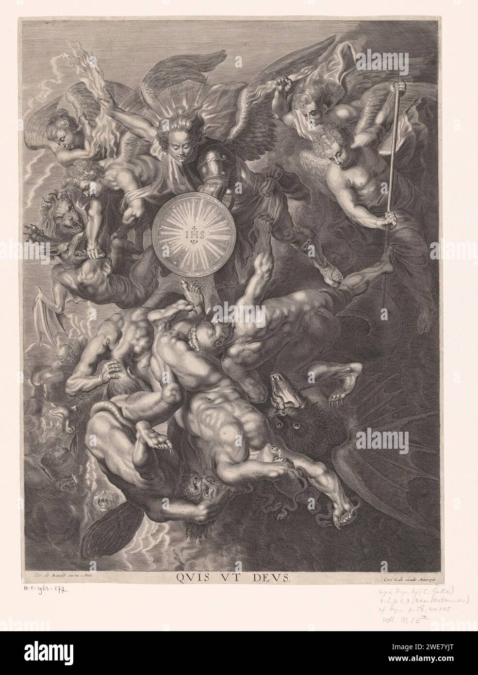 Michaël and the fall of the rebellious angels, Anonymous, After Lucas ...