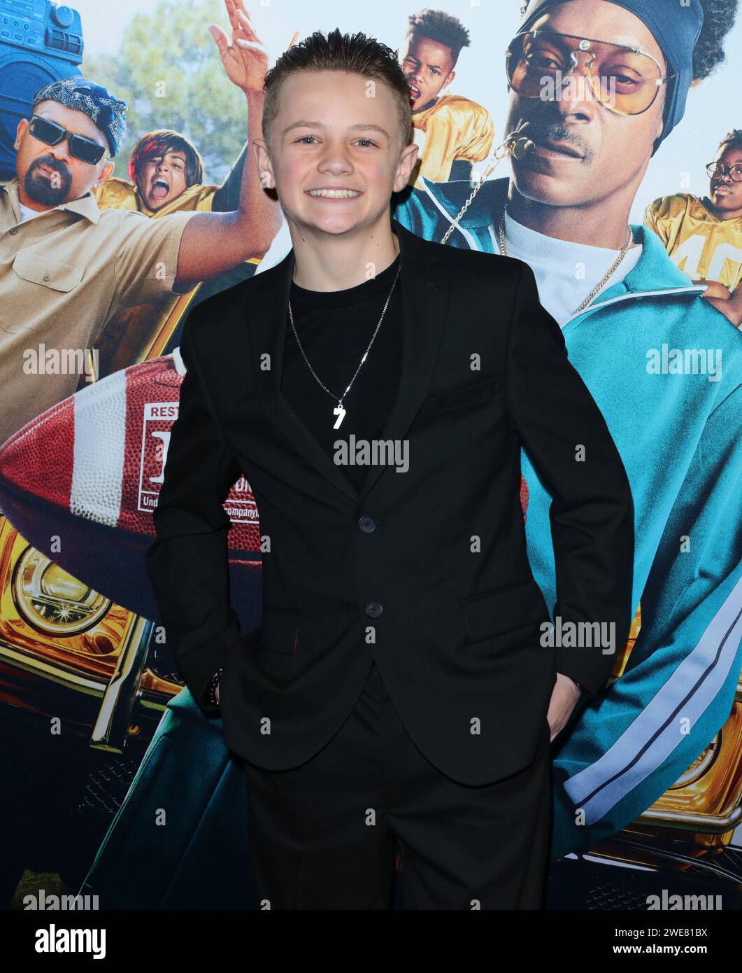 Culver City, USA. 23rd Jan, 2024. Gavin Cole arrives at The World ...