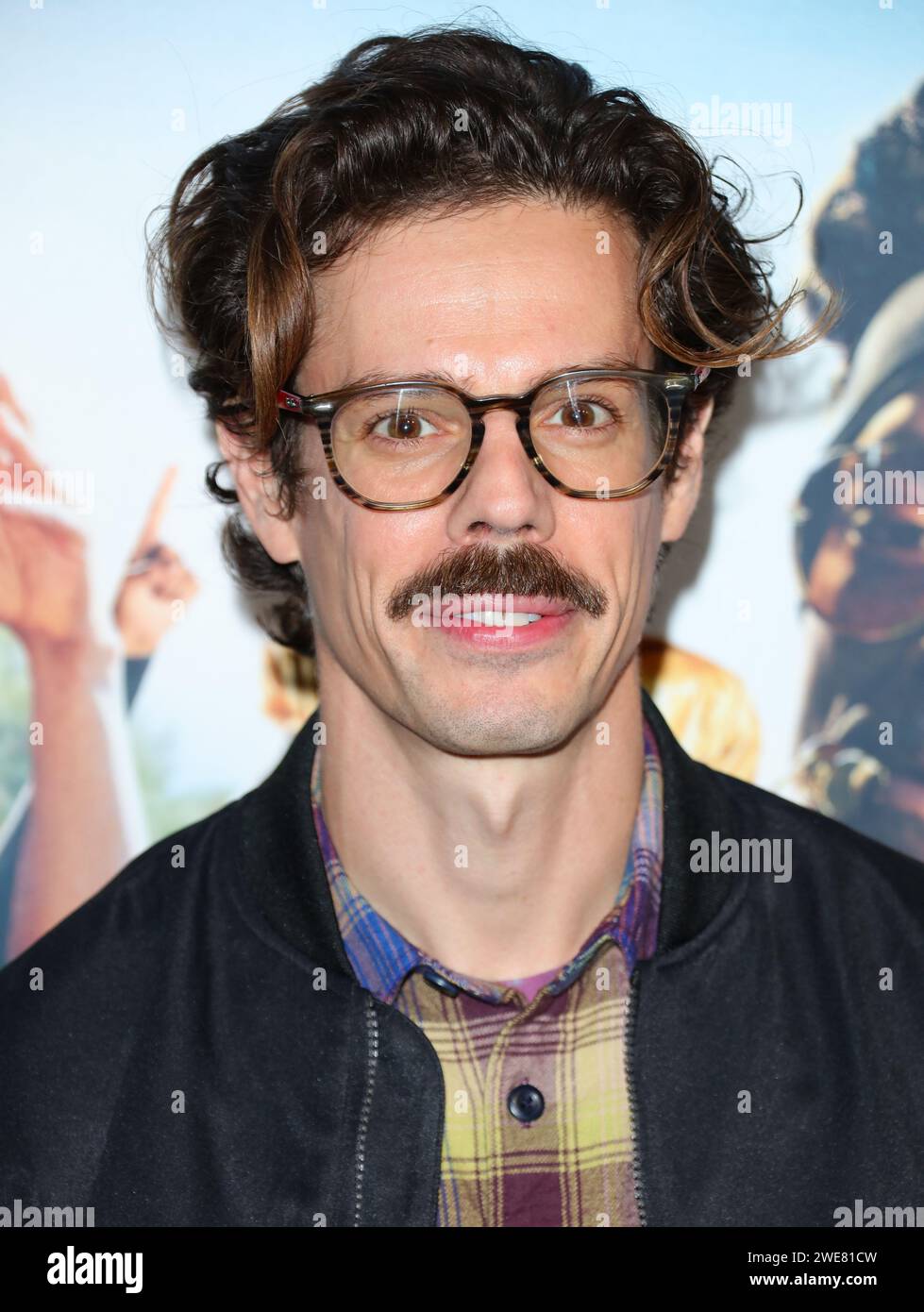 Culver City, USA. 23rd Jan, 2024. Ben Seaward arrives at The World ...