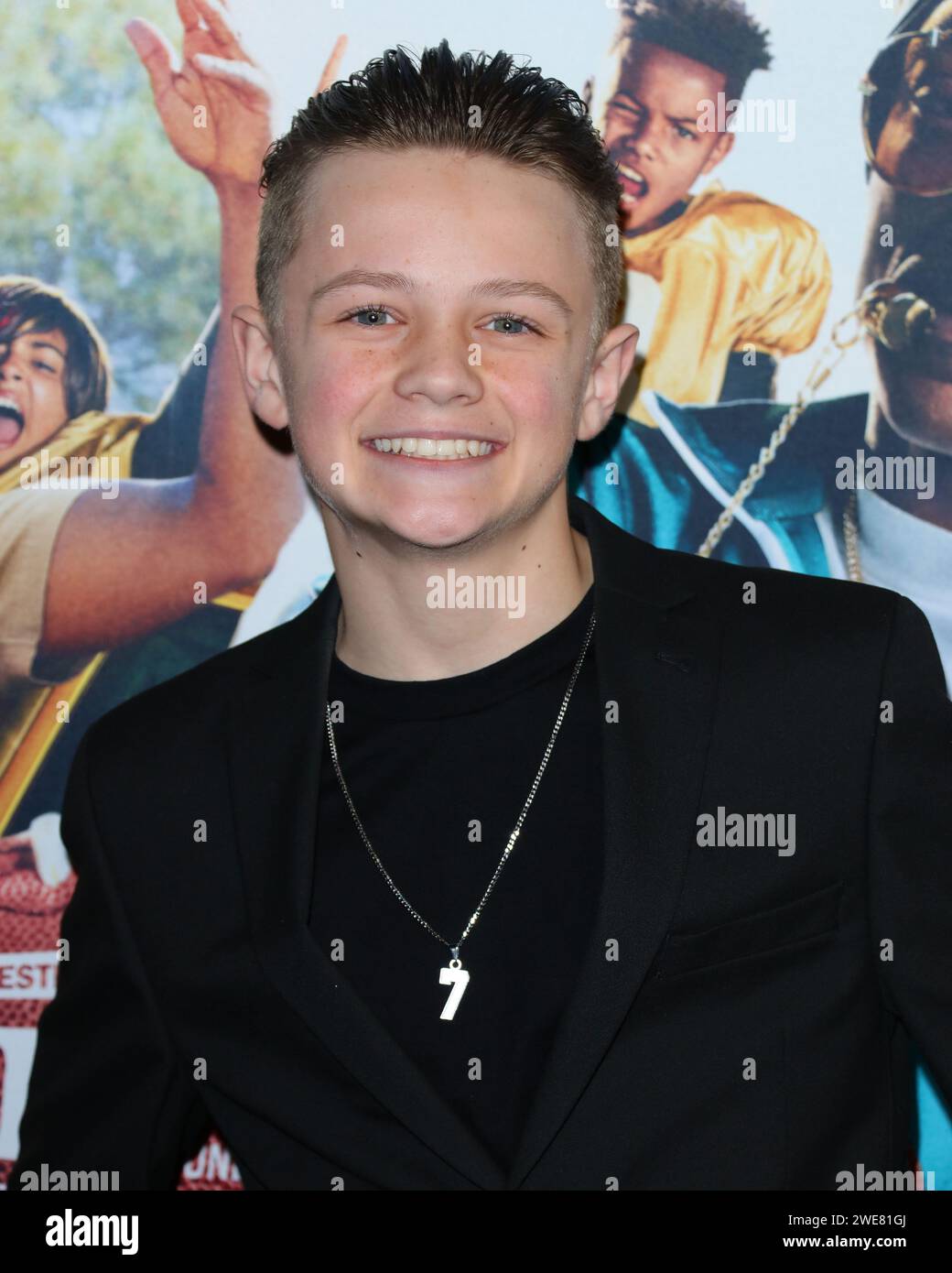 Culver City, USA. 23rd Jan, 2024. Gavin Cole arrives at The World ...