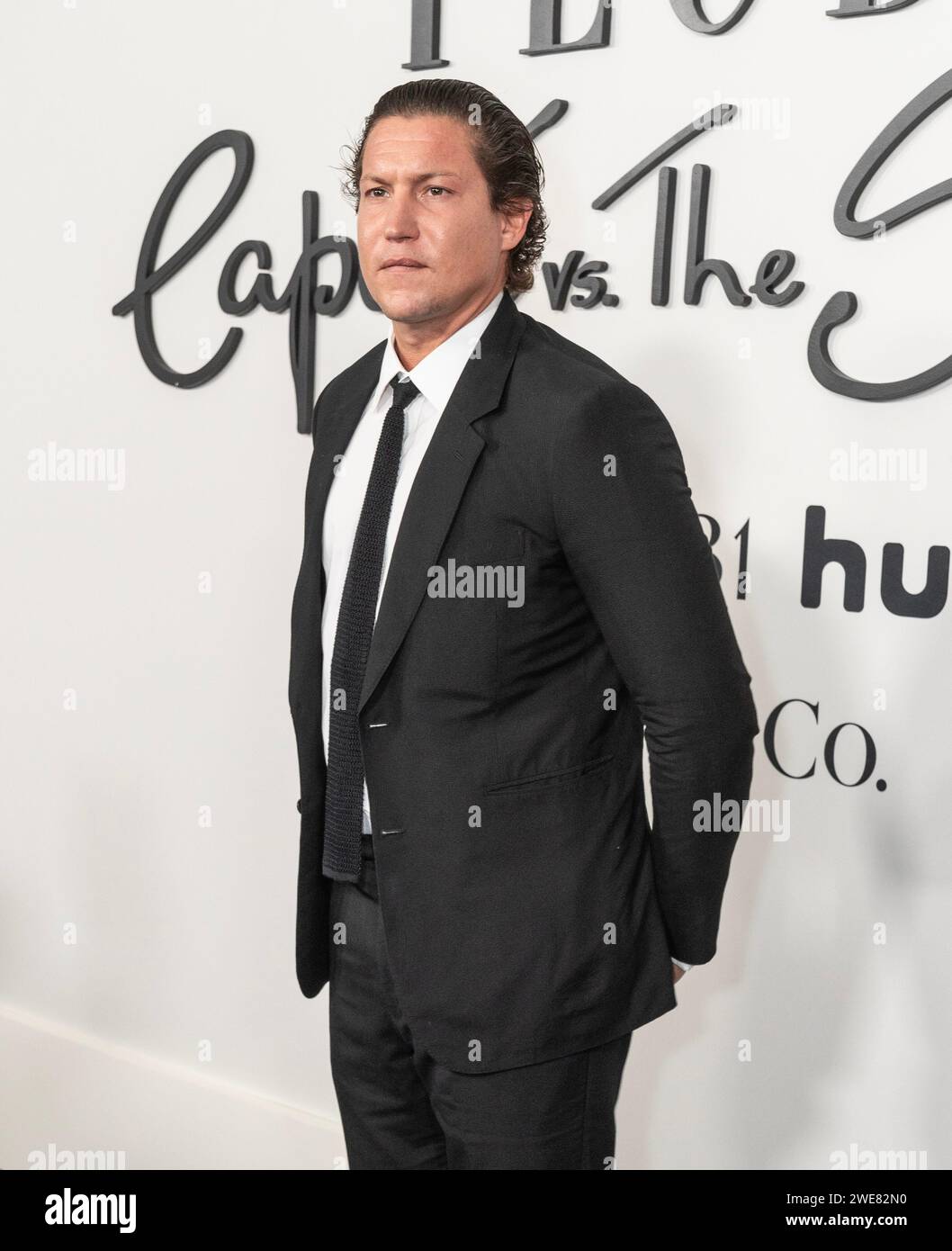New York, USA. 23rd Jan, 2024. Vito Schnabel attends FX's 'Feud: Capote ...