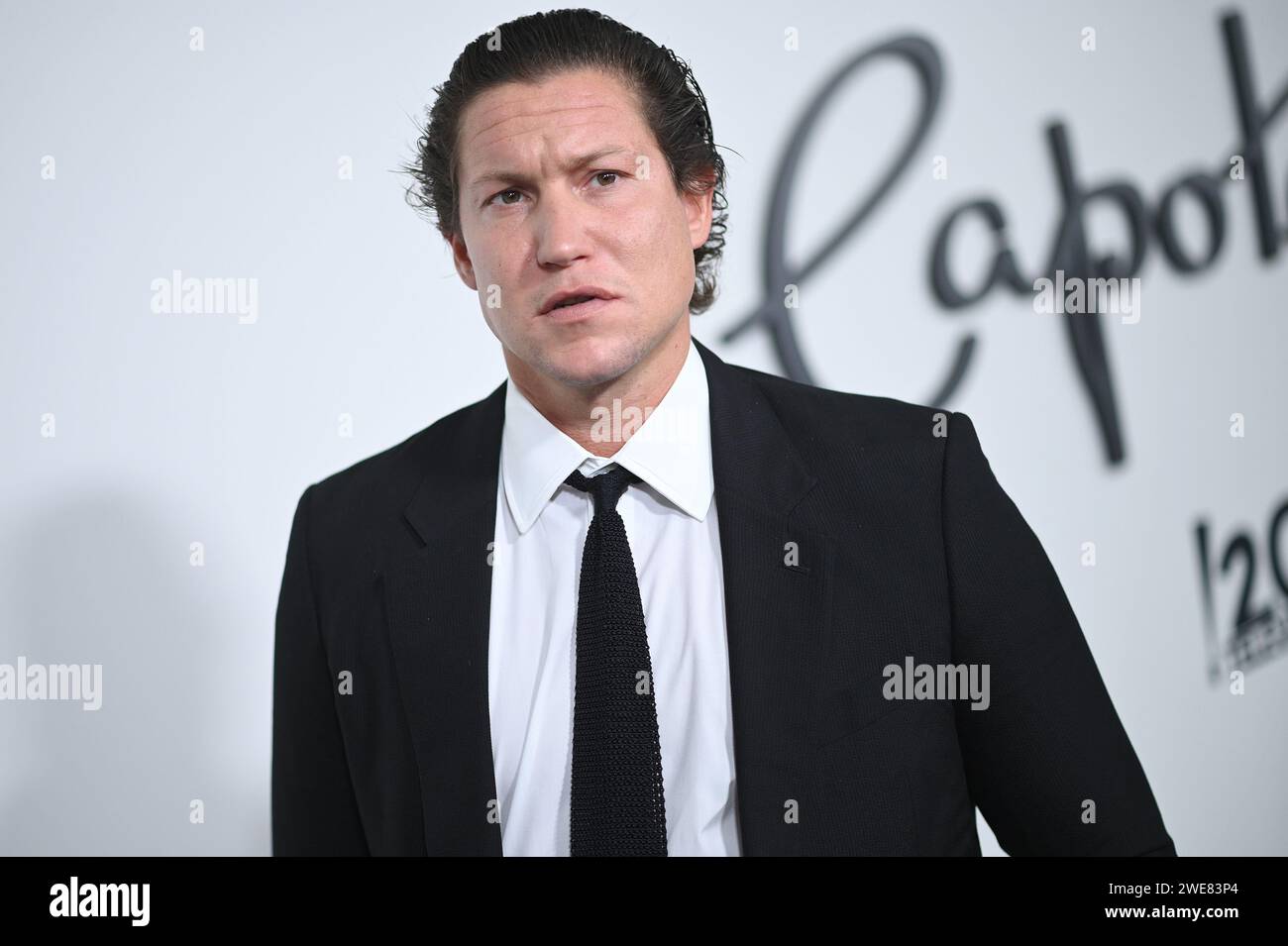 New York, USA. 23rd Jan, 2024. Vito Schnabel attends FX's 'Feud: Capote ...