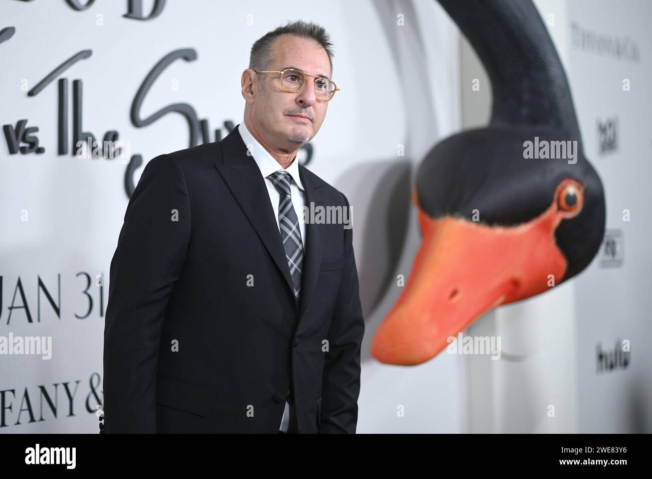 New York, USA. 23rd Jan, 2024. US playwright and screenwriter Jon Robin ...