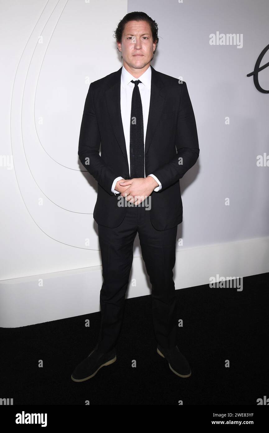 New York, USA. 23rd Jan, 2024. Vito Schnabel attends FX's 'Feud: Capote ...